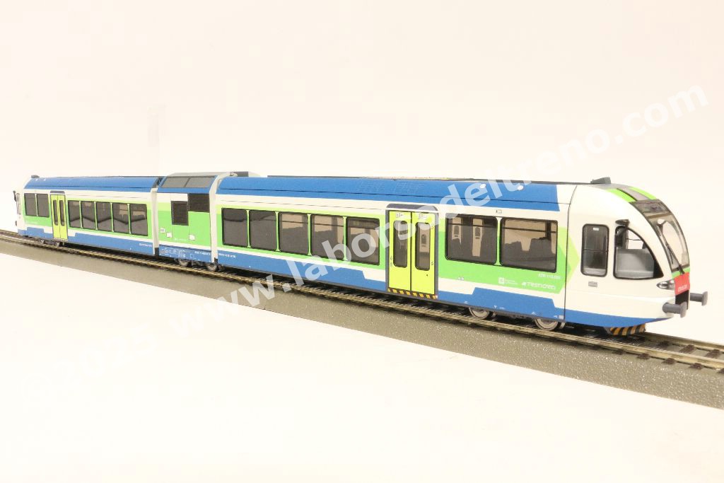 Piko - 59126 Automotore diesel Trenord ATR 115 (ex GTW 2/6), livrea 'Regione Lombardia' blu ...