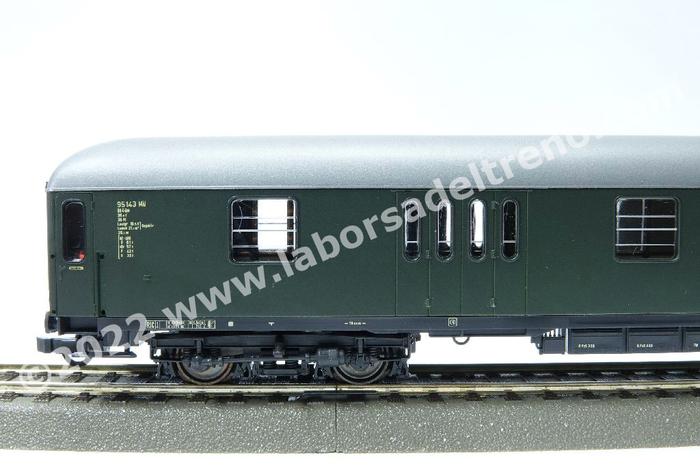 Roco - 44743 Carrozza tipo X BD4üm-61 mista bagagliaio/ 2a cl. DB ...