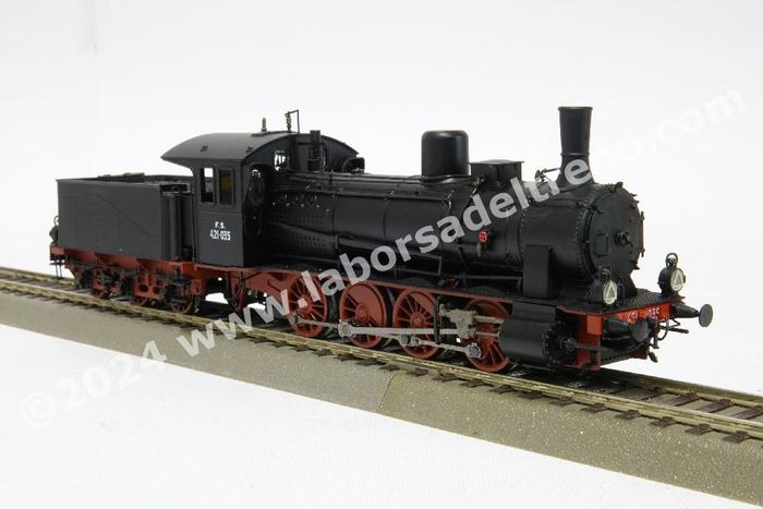 Brawa - 40732 locomotiva a vapore FS preda bellica, Gr 421 035, ex G7.1 ...