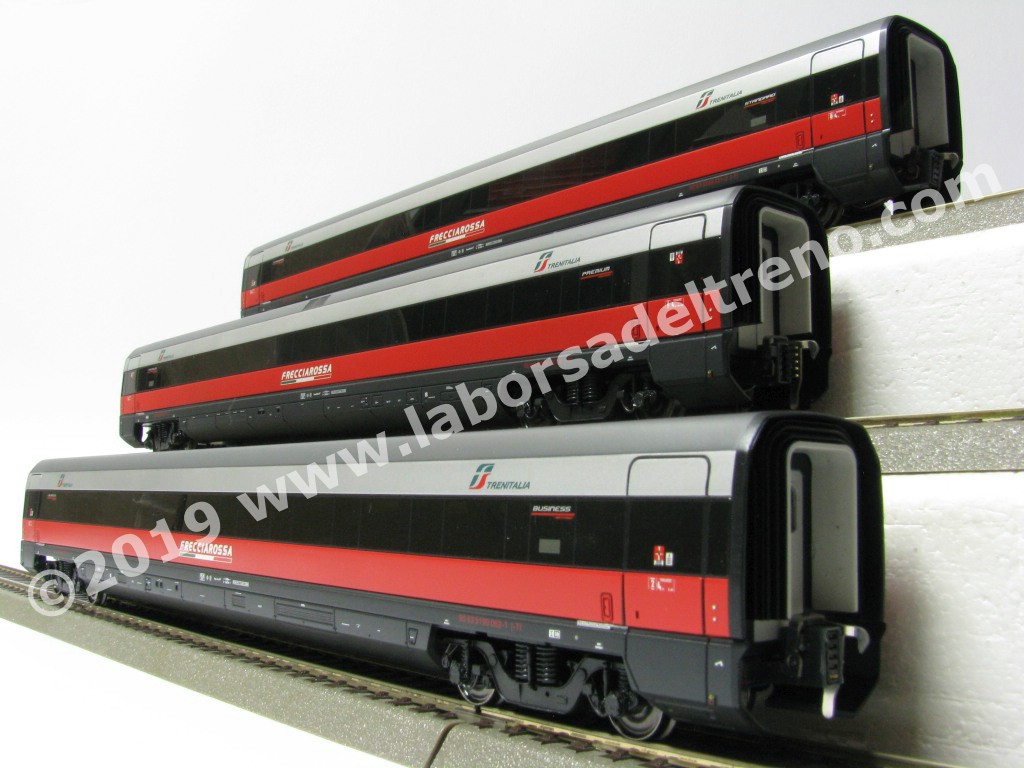 Acme - 70101 Set tre carrozze FS ETR 500 Frecciarossa, Business ...