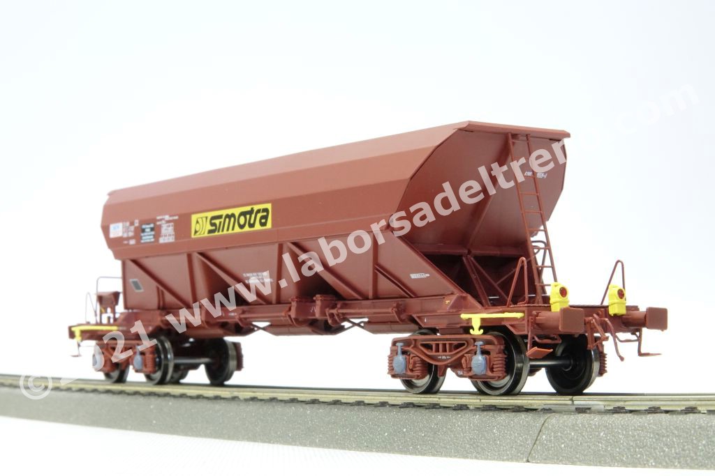 Ree modeles - WB-568 Carro traoggia a carrelli SNCF tipo 1, con luci di ...