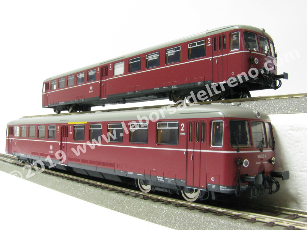 Roco - 72080 Accumulatore elettrico DB Br 515 con rimorchiata, logo ...