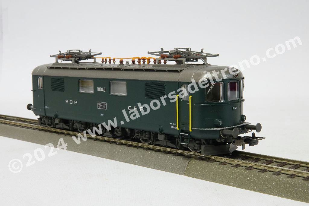 Piko - 96886 Locomotiva elettrica SBB Re 4/4 I 10040, livrea verde con ...