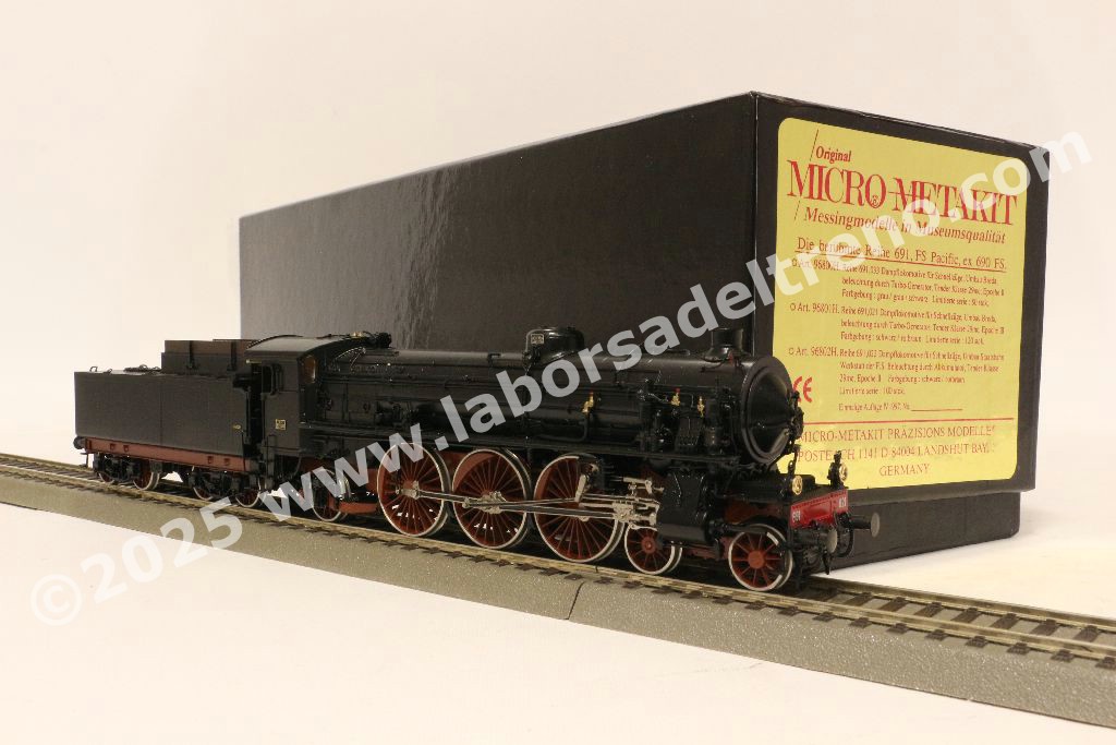 Micro metakit - 96801HDS Locomotiva a vapore FS Gr 691 021, serie lim ...