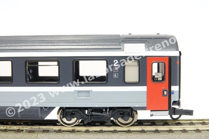 Roco - 74023 Set 3 'EC 7 Hamburg-Chur' SBB a due elementi, composto da ...