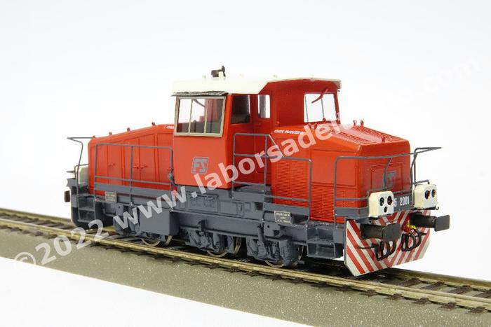 Essemme - 2001 locomotiva diesel FS 255 2001, epoca V