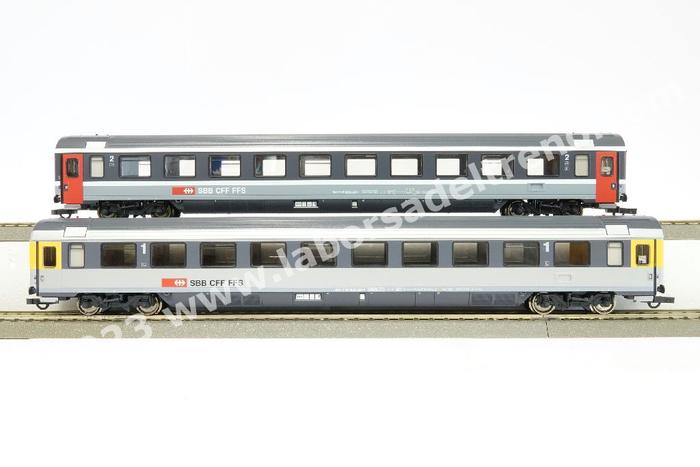 Roco - 74023 Set 3 'EC 7 Hamburg-Chur' SBB a due elementi, composto da ...