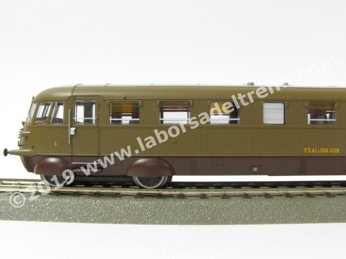 Rivarossi - HR3018 Automotrice Aln 556 prima serie delle FS, livrea ...