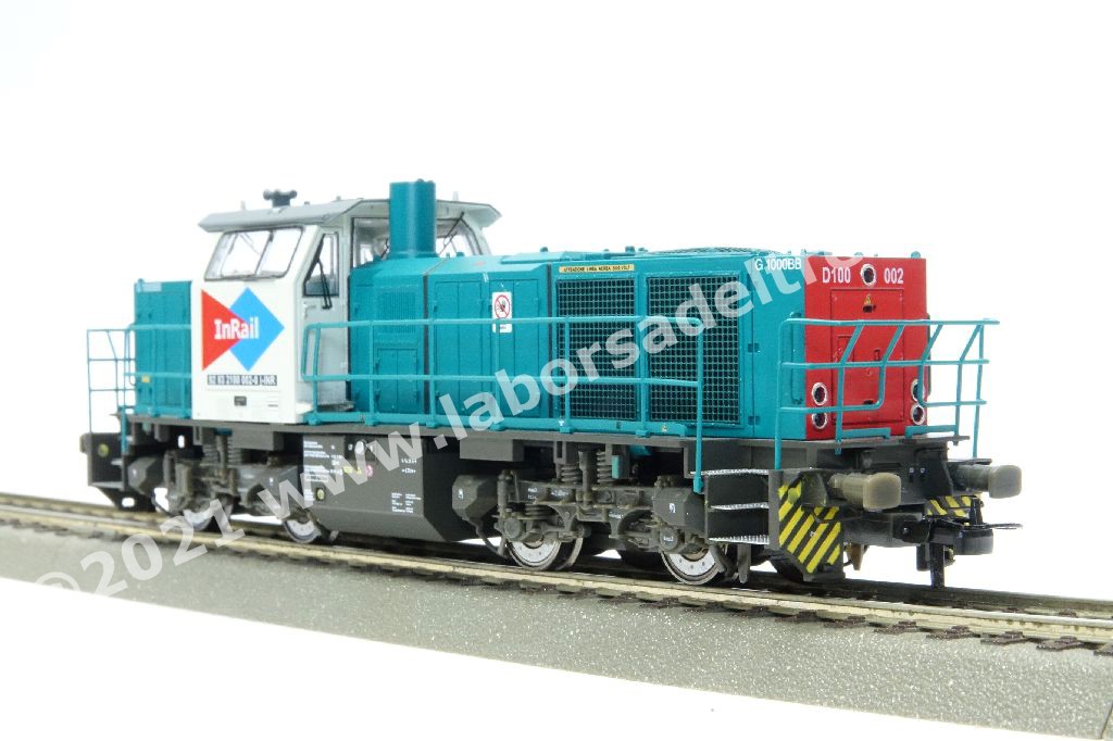 Mehano - 90280 Locomotiva diesel FS InRail D100.002, livrea verde con ...