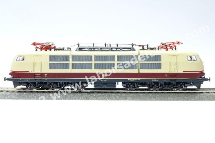 Roco - 43442 Loco el. Br 103 delle DB, livrea TEE rosso/crema, ep. IV