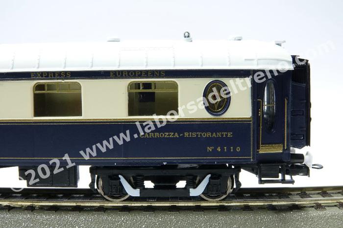 Rivarossi - HR4322 Coppia carrozze CIWL 'Venice Simplon Orient Express', una pullman e un ...