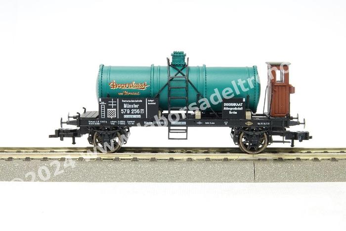 Brawa - 47846 Carro cisterna a 2 assi tipo K2 della DRG Doornkaat, ep. II