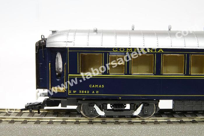 Rivarossi - 3651 Carrozza letti tipo Lx ex CIWL della Intraflug, livrea CIWL, logo CIWL, ep. IV