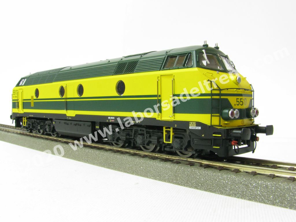 B-models - 20128 Locomotiva diesel SNCB classe 5517, livrea giallo ...