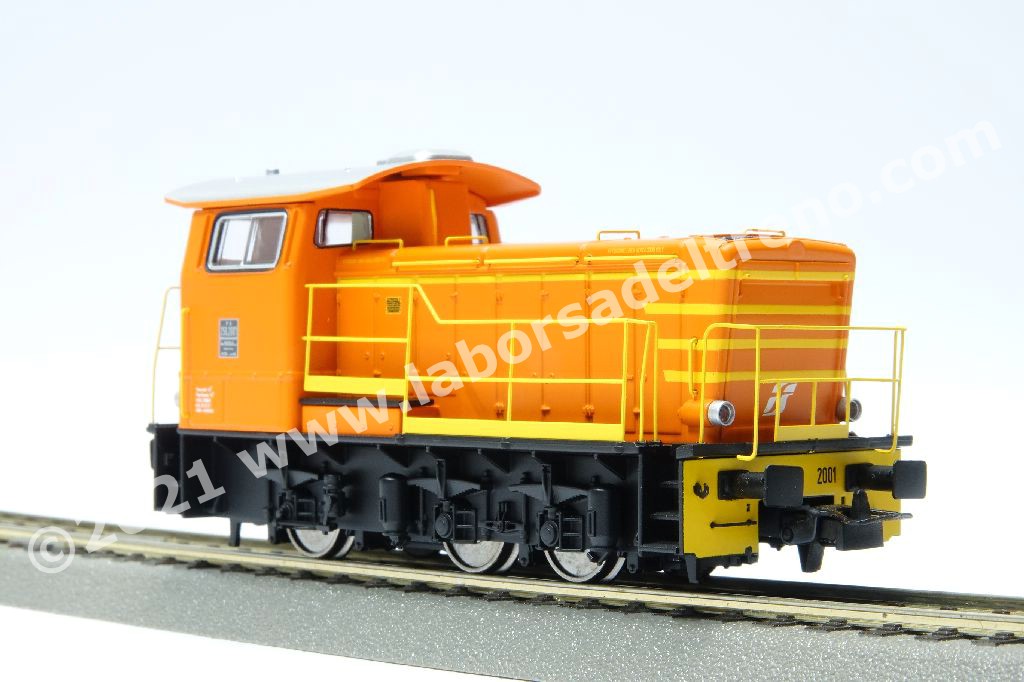 Rivarossi - HR2796 Locomotiva diesel da manovra FS Trenitalia D 250 ...