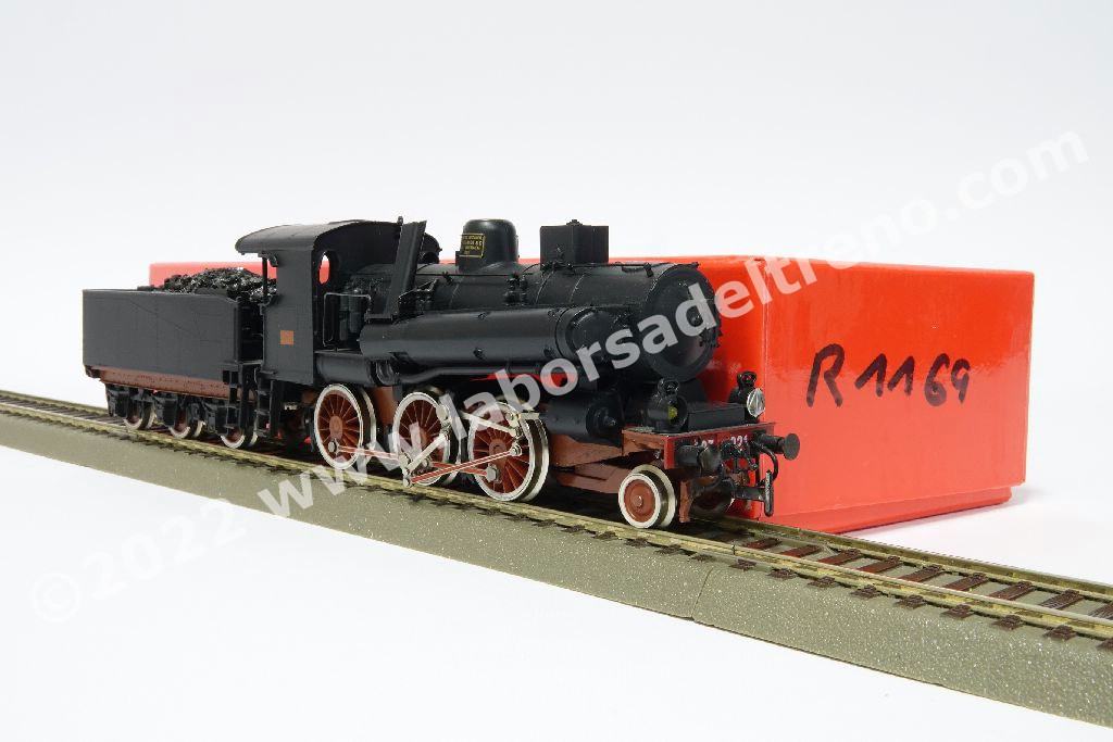 Rivarossi - 1169DSLED Locomotiva a vapore FS Gr 623 021 Crosti, tender ...