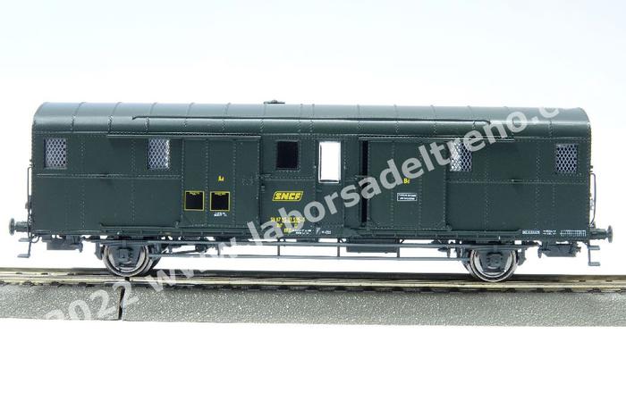 Ree modeles - VB-331 Bagagliaio a due assi SNCF tipo OCEM 32, con due ...