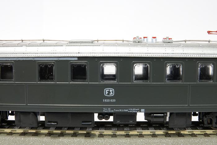 Gt - 2110 Elettromotrice FS E623 629 mista di 1° e 2° classe, livrea ...