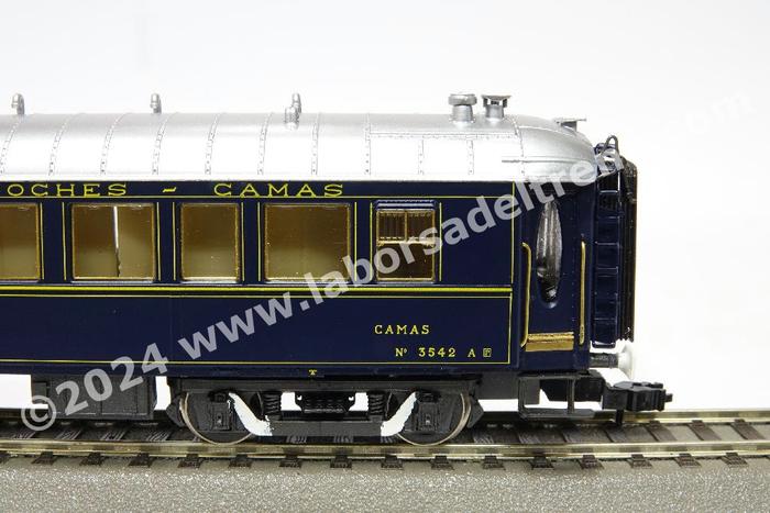 Rivarossi - 3651 Carrozza letti tipo Lx ex CIWL della Intraflug, livrea CIWL, logo CIWL, ep. IV