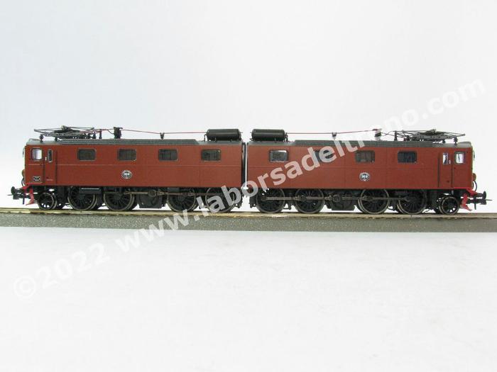 Roco - 73868 Locomotiva elettrica SJ Dm2 a due casse, livrea marrone ...