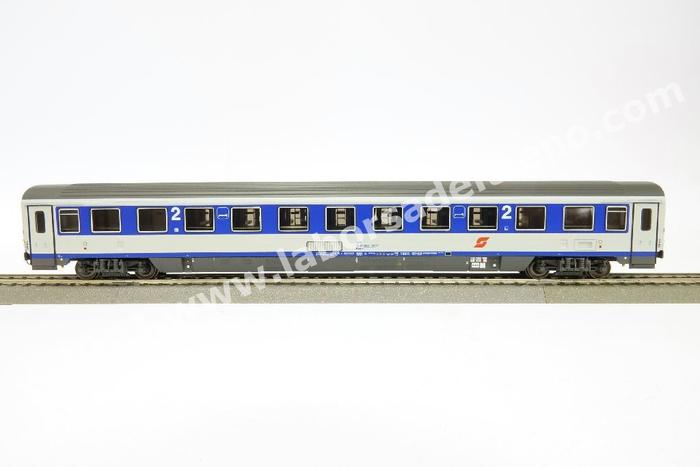 Acme - 52550 Carrozza cuccette OBB tipo EC89 Bcmz di 2° classe, livrea ...