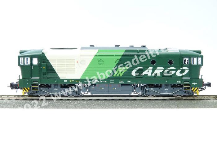 Rivarossi - HR2203 Loco diesel D 753 FNM, livrea verde/bianco, ep. V, Dig. Loksound